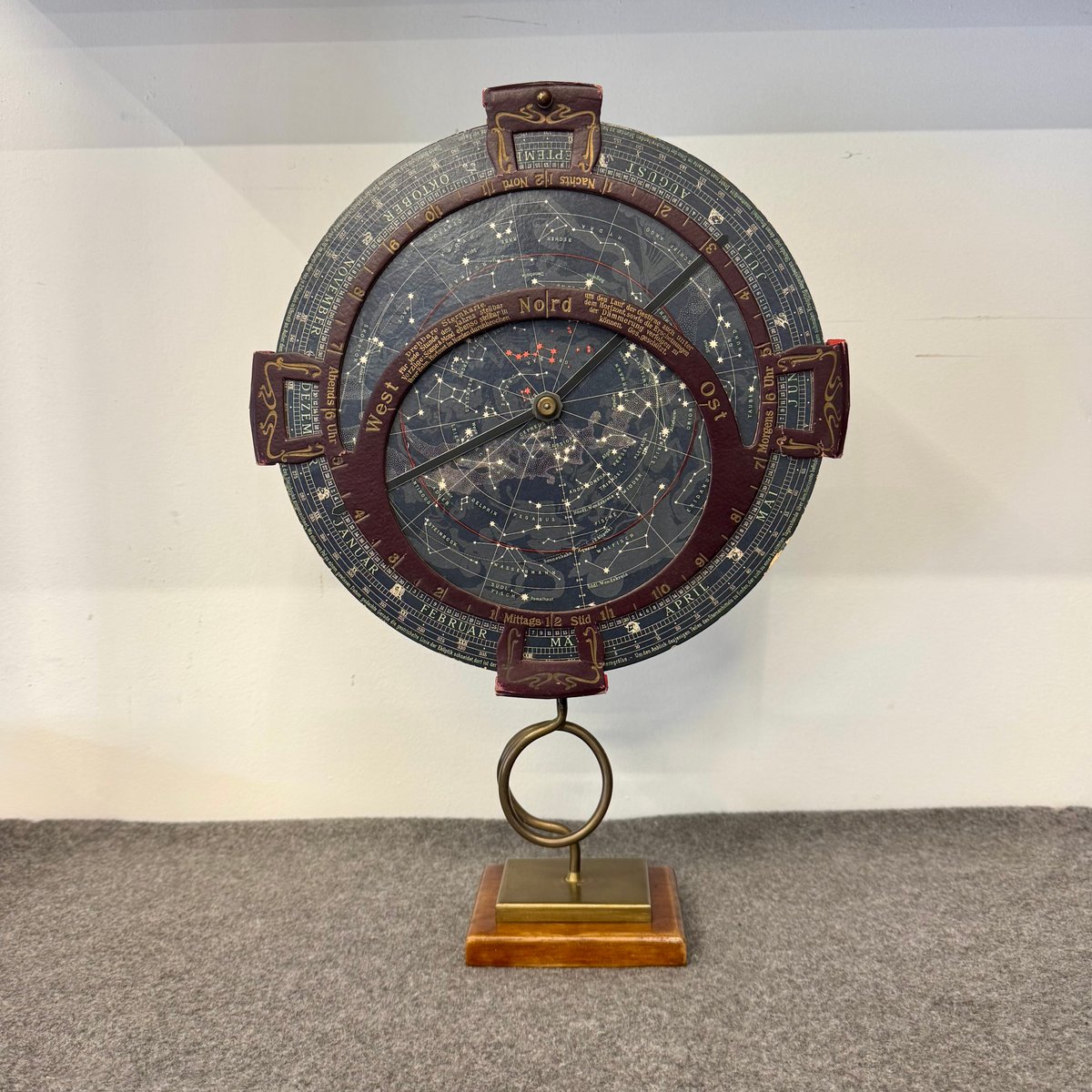 Mangs Rotating Celestial Map, 1910 for sale at Pamono