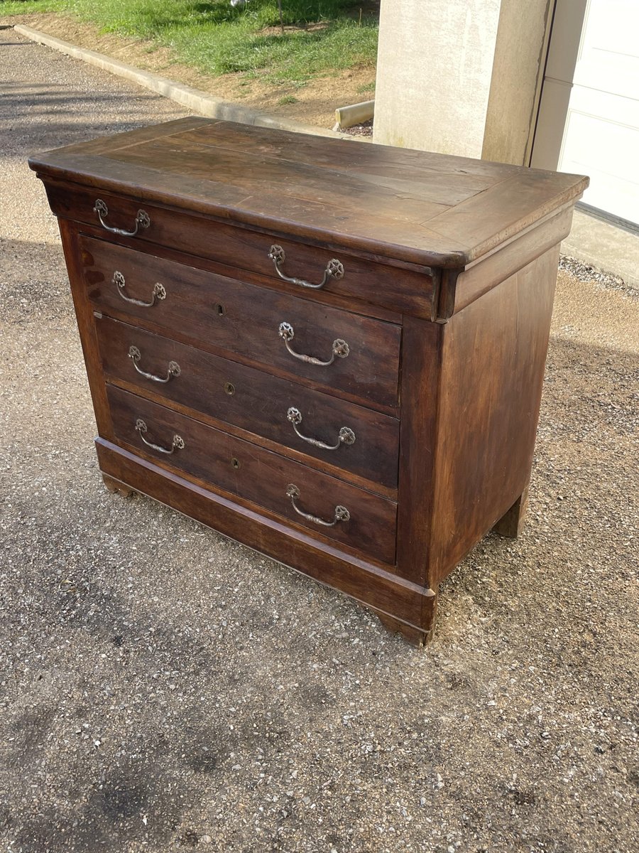 Antique Napoleon Style Chest of Drawers, 1700s for sale at Pamono