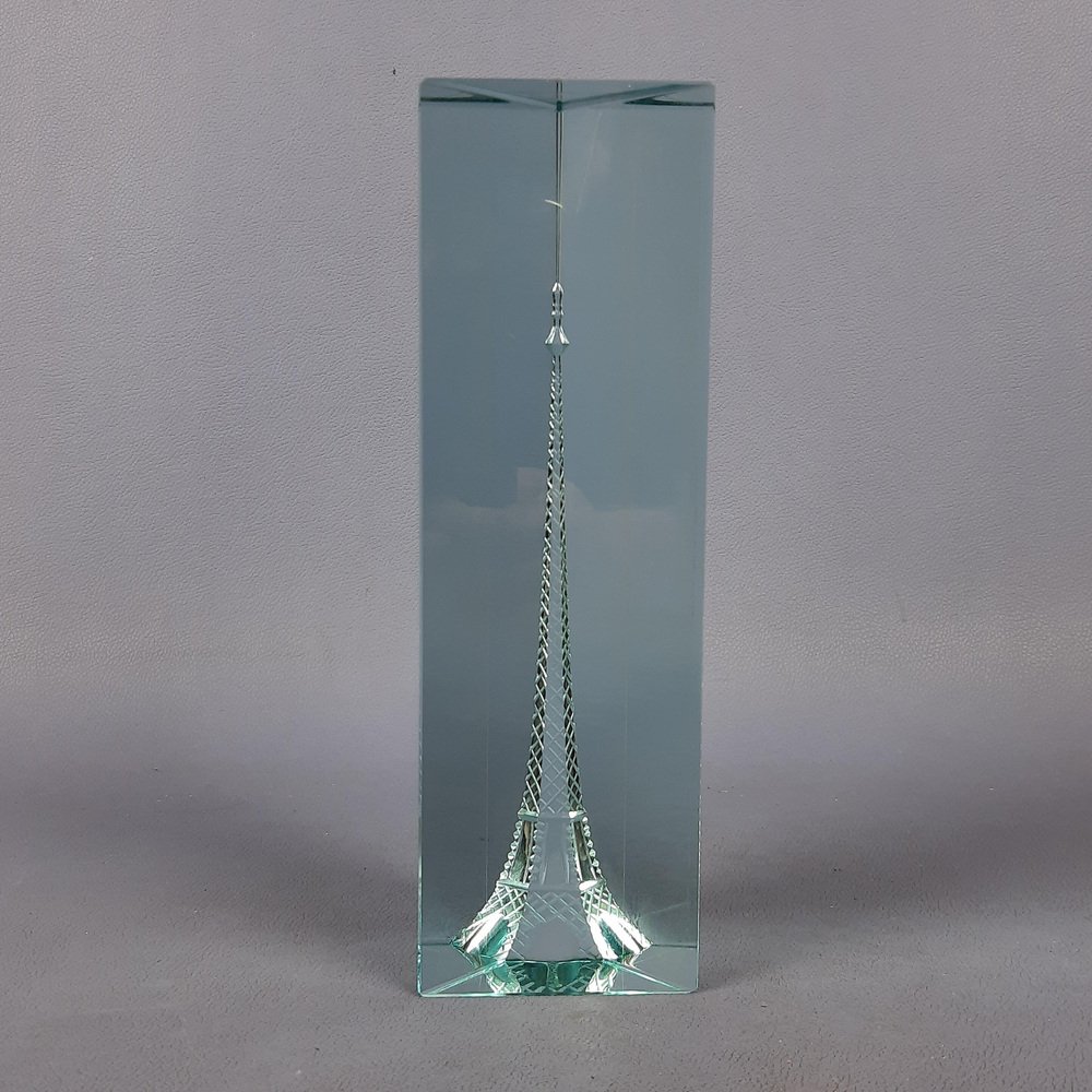 Crystal Obelisk Eiffel Tower from Desna, Czechia, 1980s for sale at Pamono