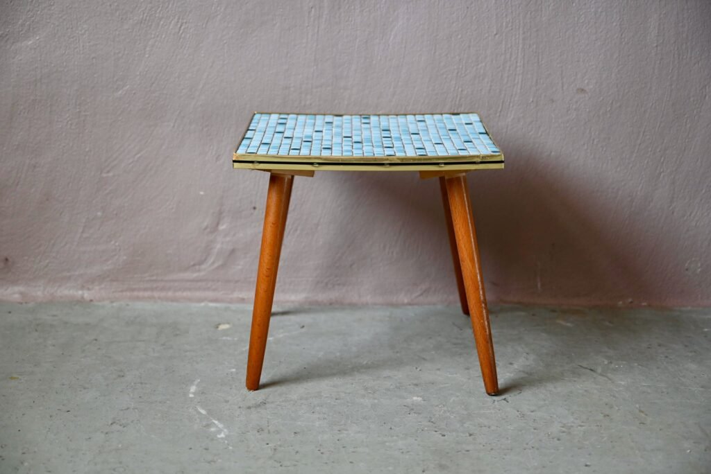 Support pour Plante en Mosaïque Vintage, 1960s en vente sur Pamono