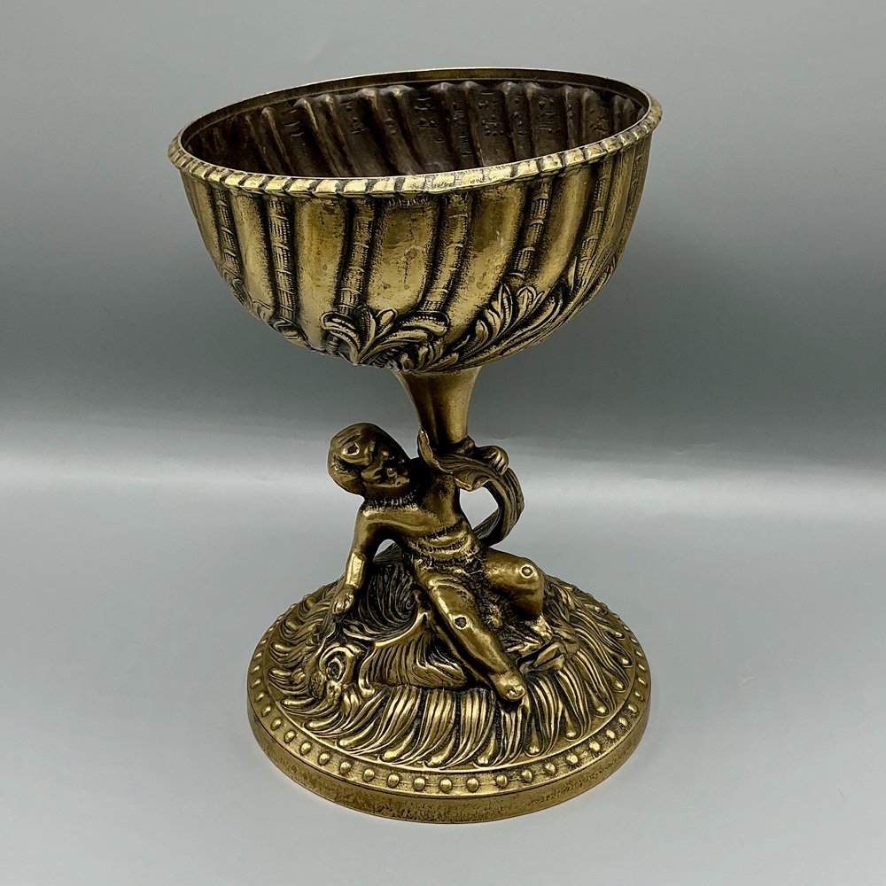 Antique Italian Grand Tour Bronze Chalice with Putto, 1820s for sale at ...