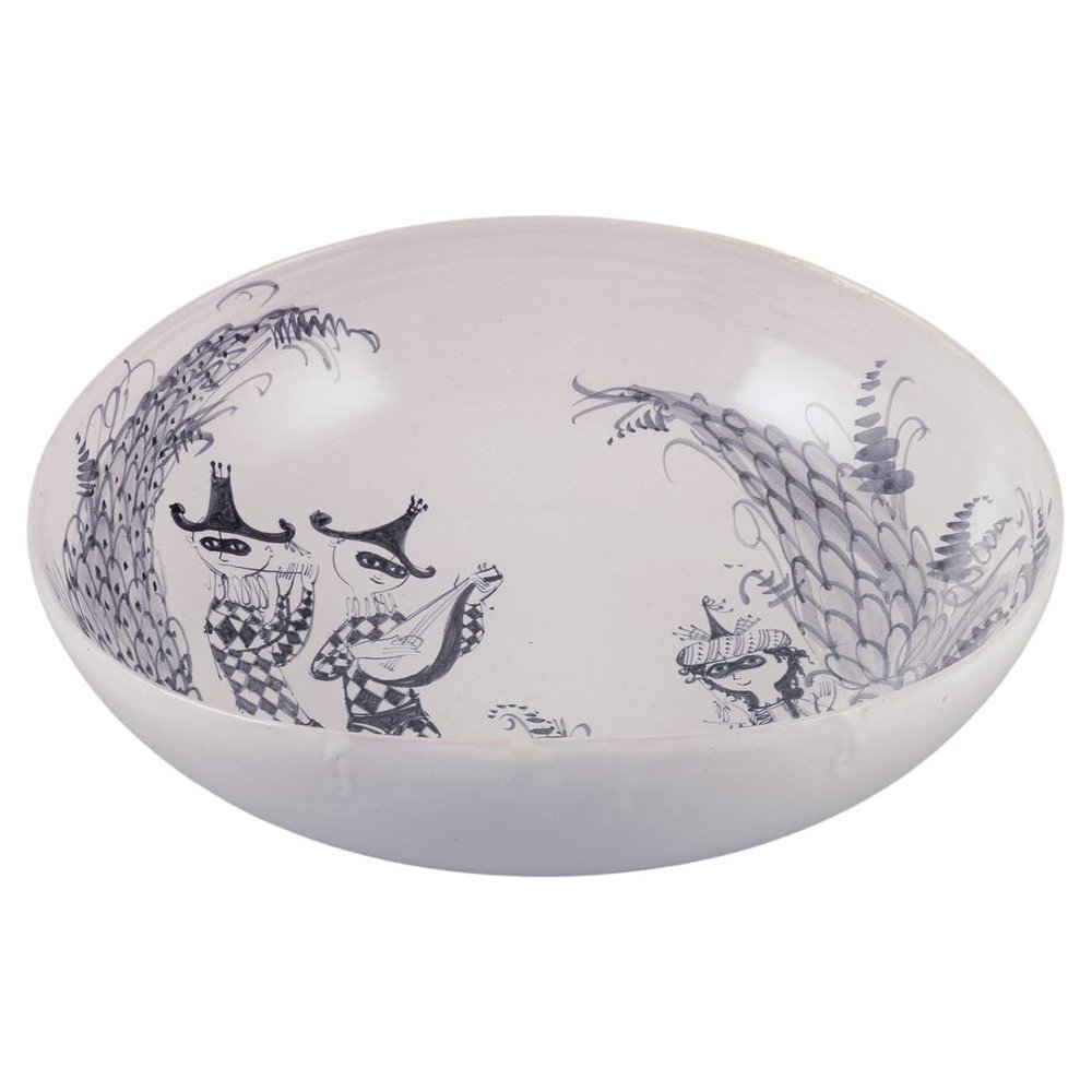 Large Earthenware Bowl from Bjørn Wiinblad, 1950 for sale at Pamono
