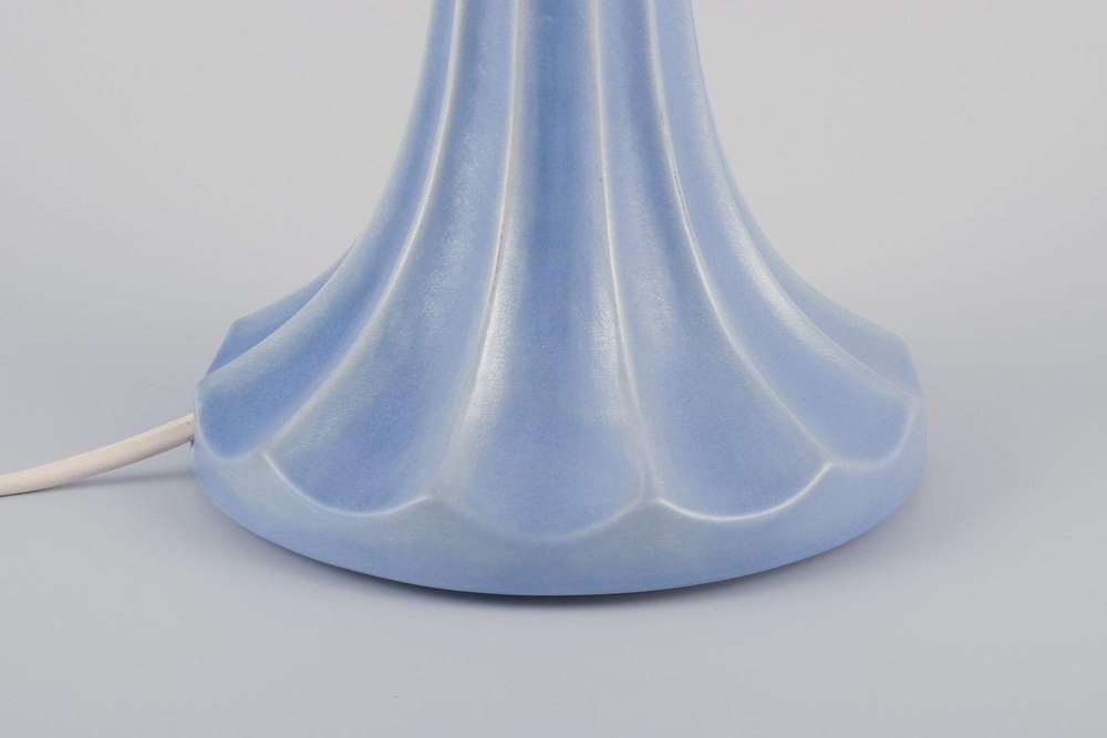 Vintage Art Deco Table Lamp by Ewald Dahlskog for Bo Fajans, 1930s for ...