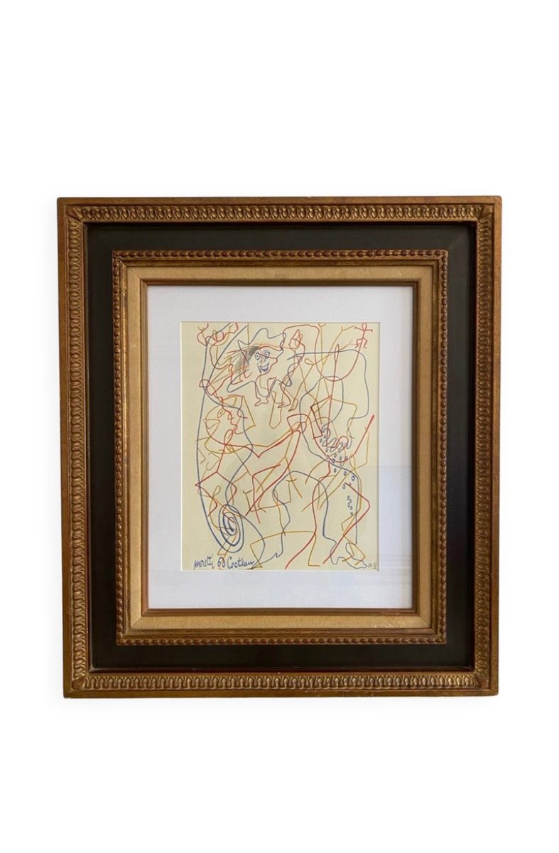 Raymond Moretti & Jean Cocteau, Composition, 1960s, Artist's Proof ...