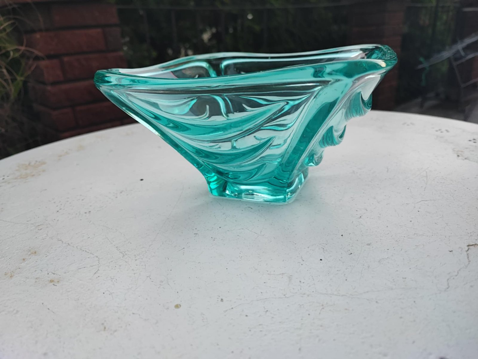 Glass Plate from Union Glass, 1930s for sale at Pamono