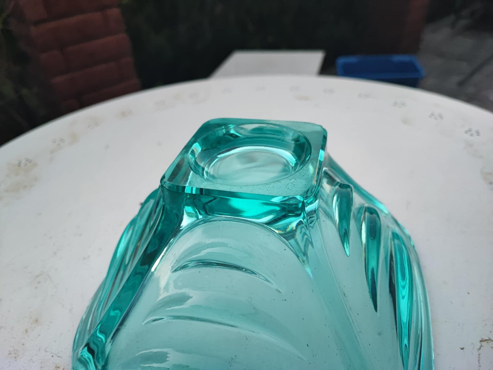 Glass Plate from Union Glass, 1930s for sale at Pamono