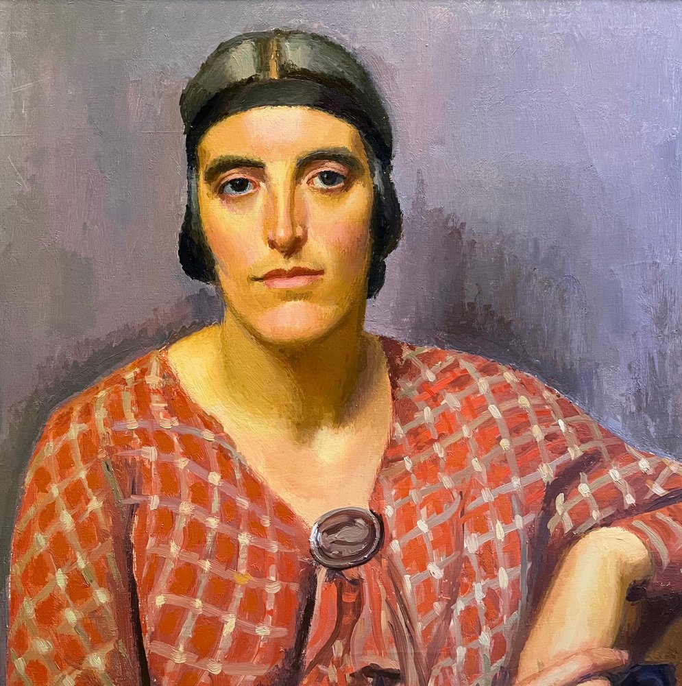 Armand Cacheux, Miss Cacheux 3, Oil on Canvas for sale at Pamono
