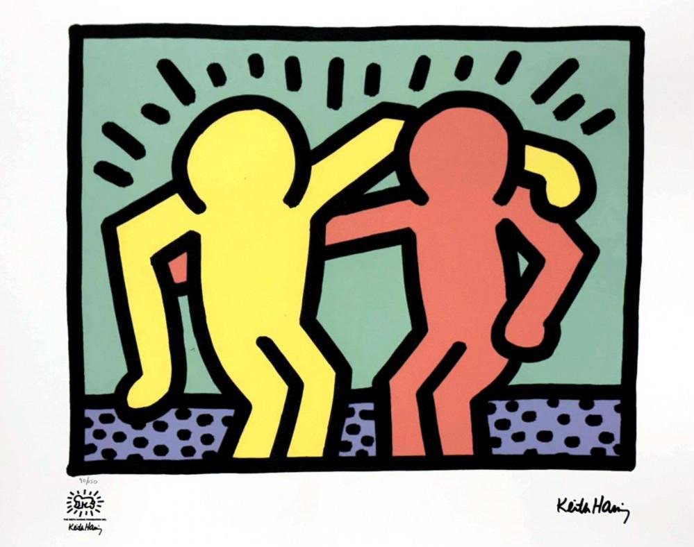 Keith Haring, Pop Art Composition, Print for sale at Pamono