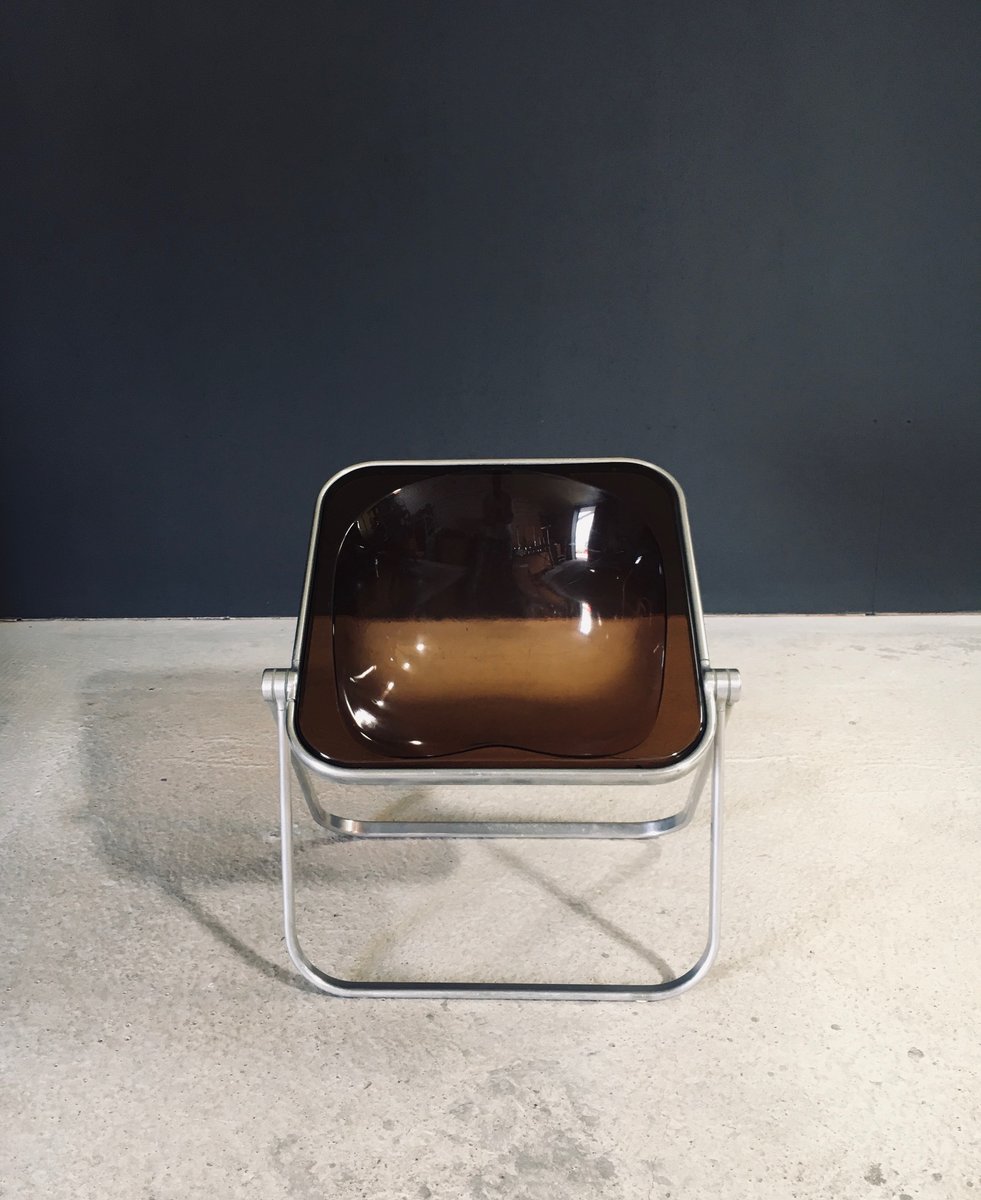 Mid-Century Modern Plona Chair by Giancarlo Piretti for Castelli, Italy ...