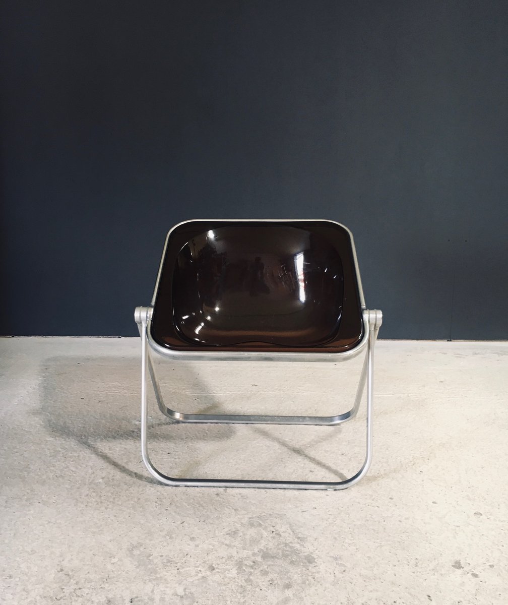 Mid-Century Modern Plona Chair by Giancarlo Piretti for Castelli, Italy ...