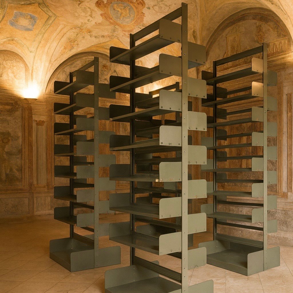 Large Congress Bookcase by Lips Vago, 1960s, Set of 3 for sale at Pamono
