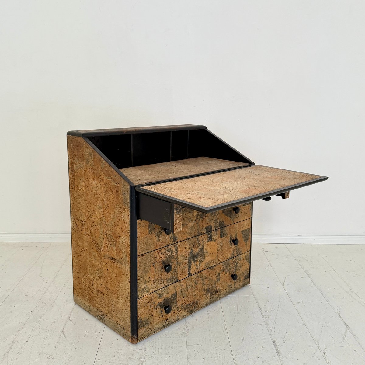Postmodern Serie 5 Secretaire in Cork by Peter Maly for Cor, 1975 for ...