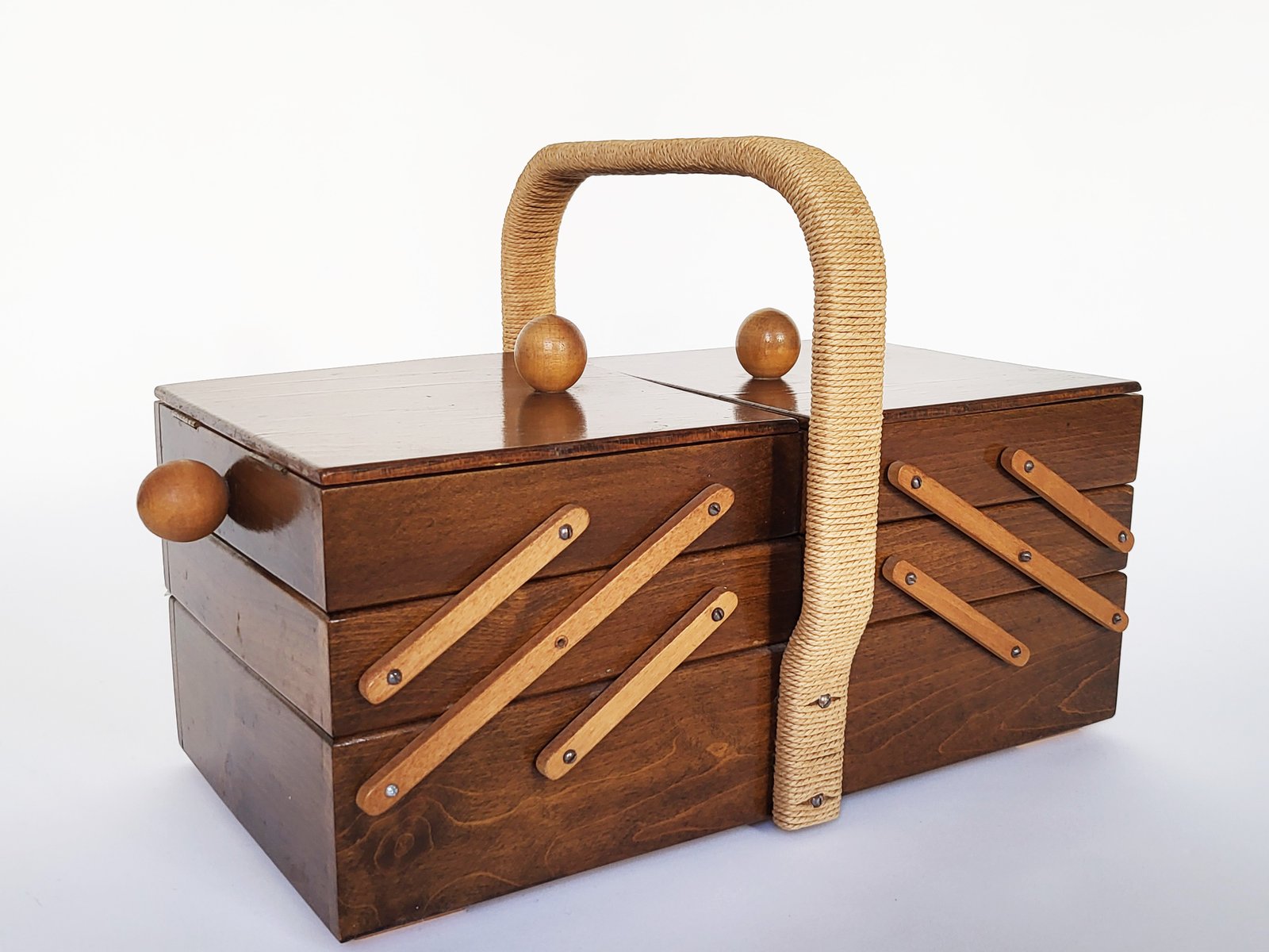 Mid-Century Modern Sewing Box, 1950s for sale at Pamono