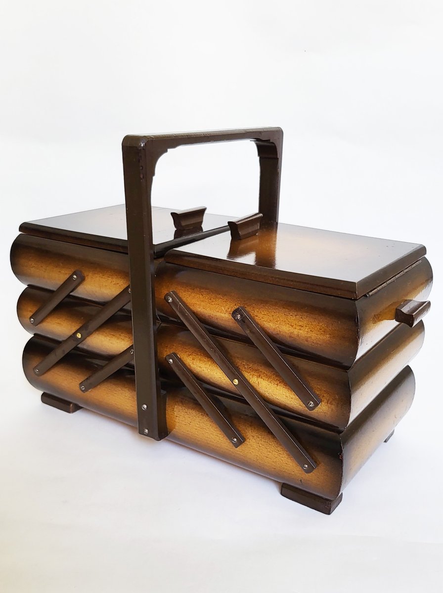 Mid-Century Modern Sewing Box, 1950s for sale at Pamono