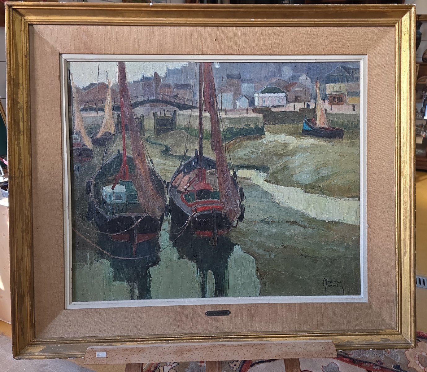 Maurice Martin, Landscape, 1920s, Oil on Canvas, Framed for sale at Pamono