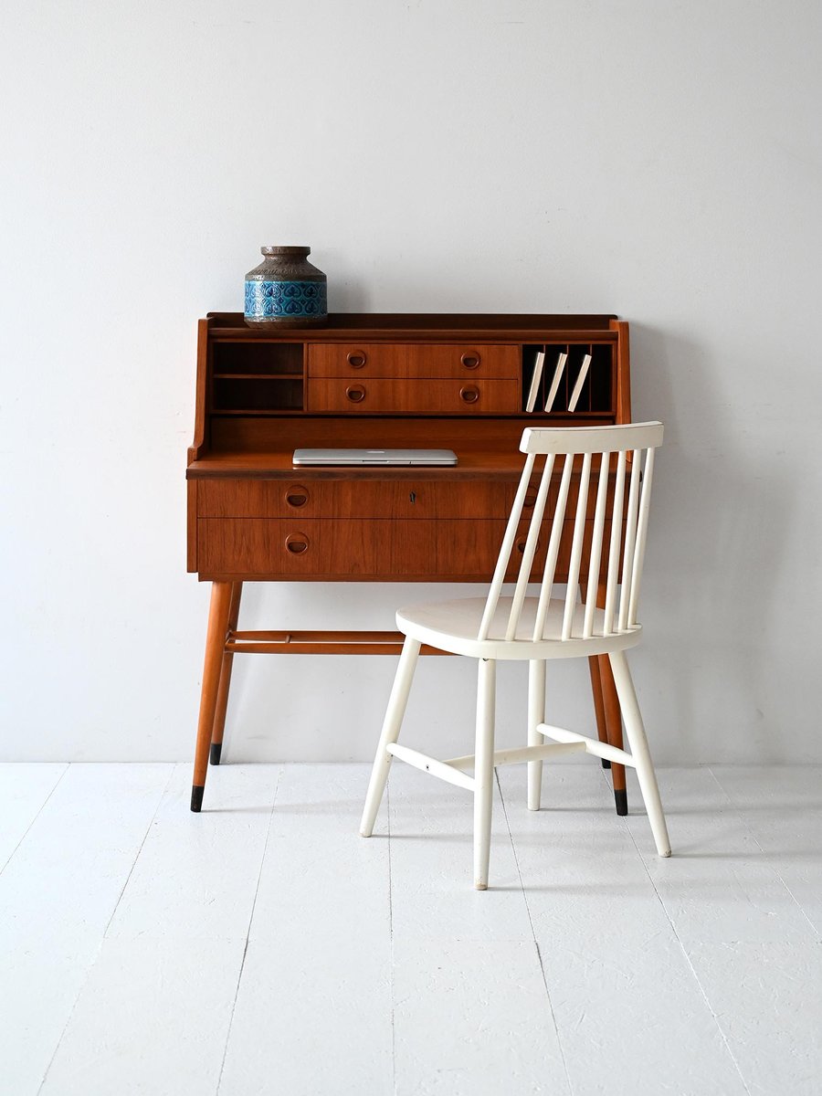 Vintage Swedish Secretaire from Bröderna Gustafssons, 1950s for sale at ...