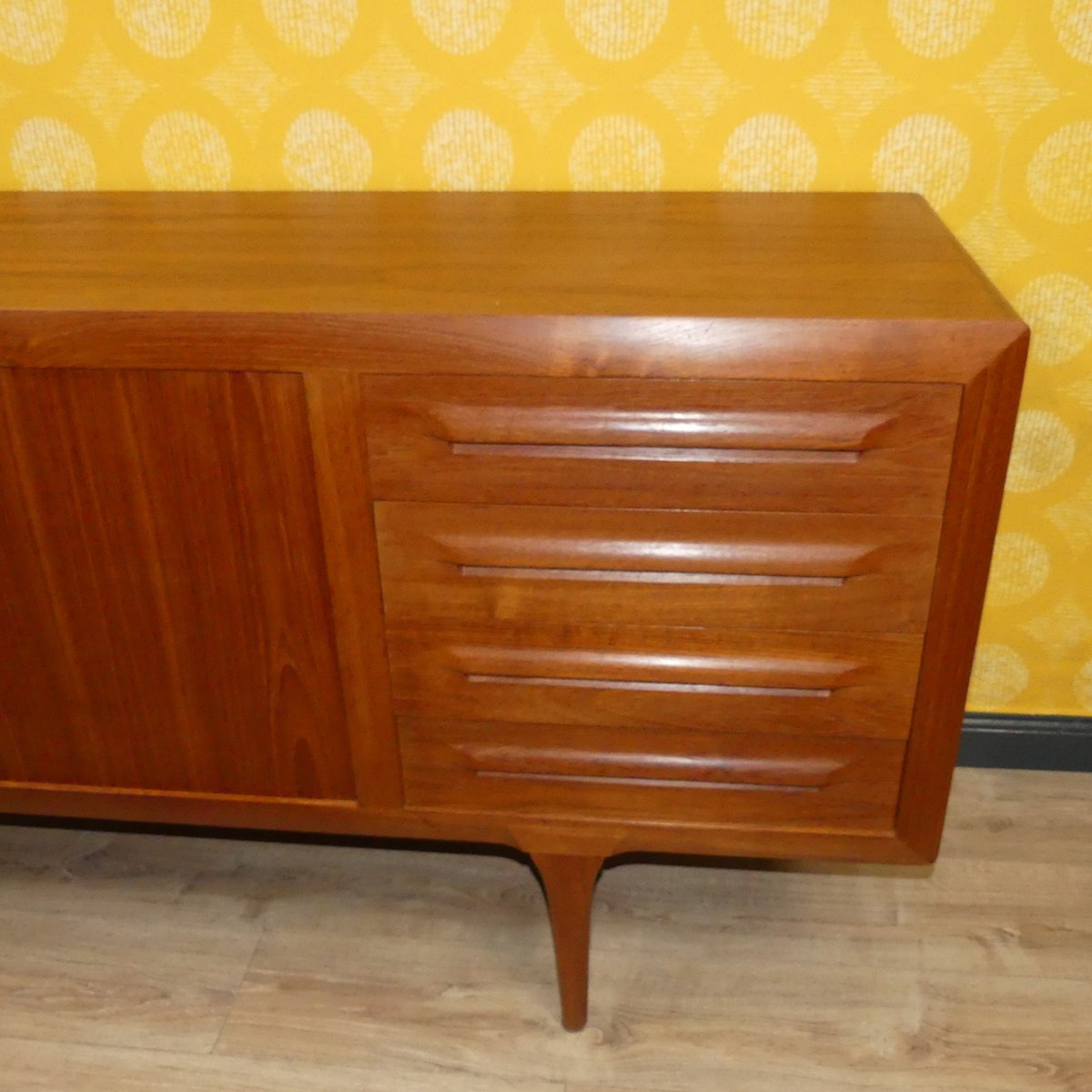 Teak Sideboard by Ib Kofod-Larsen for Faarup Møbelfabrik, 1960s for ...