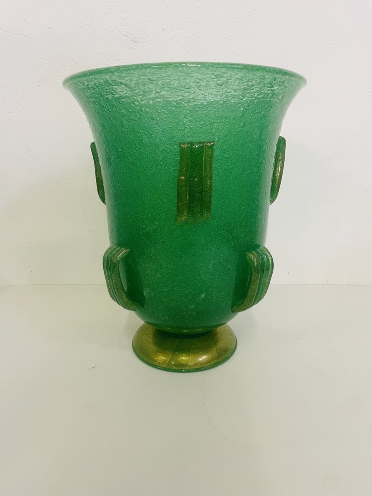Pulegoso Vase by Napoleone Martinuzzi for Venini, 1920s for sale at Pamono