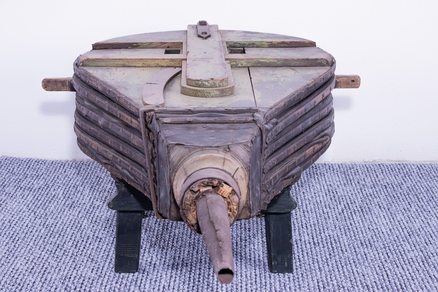 Antique Blacksmith Bellows Coffee Table, 1890s for sale at Pamono