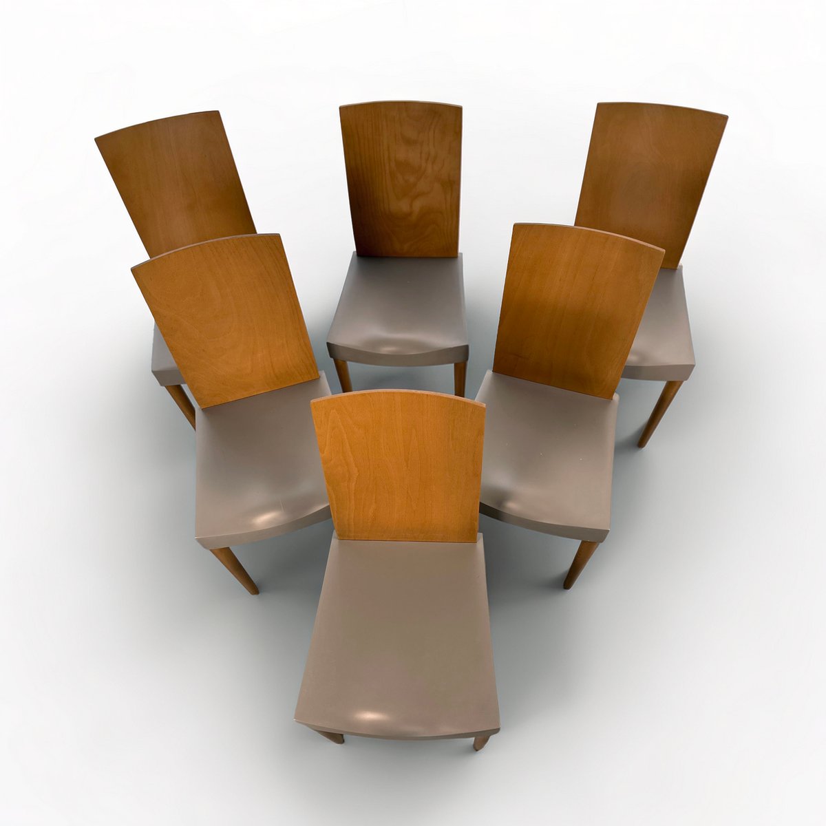 Miss Trip Stühle von Philippe Starck für Kartell, 1990er, 6er Set bei ...