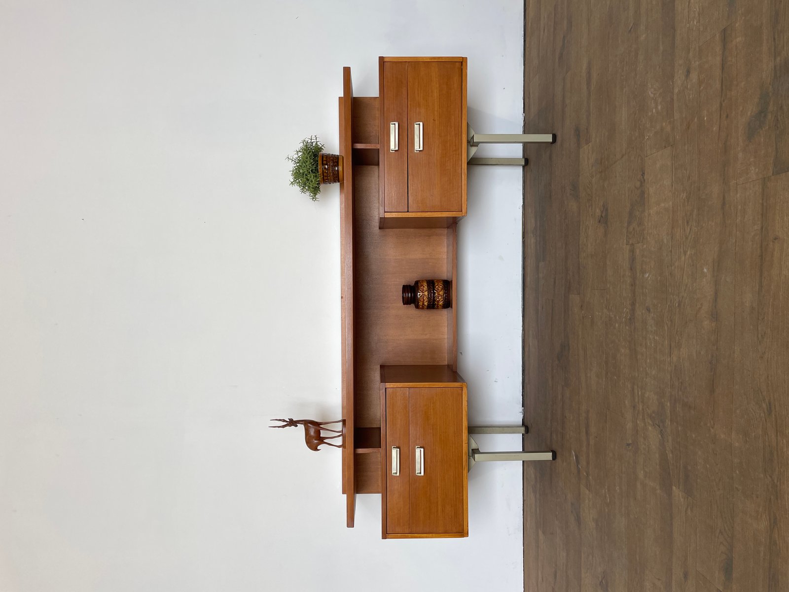 Mid-Century Modern British Limba Desk by Leslie Dandy for G-Plan, 1960s ...