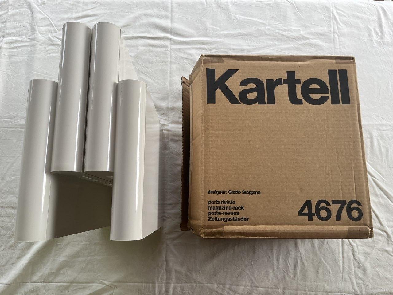 Model 4676 Magazine Rack by Giotto Stoppino for Kartell, 1970s for sale ...