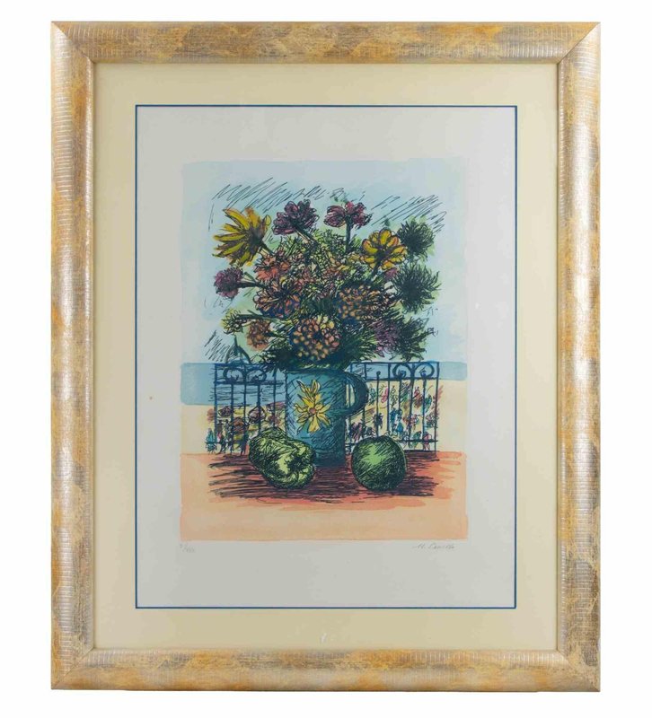 Michele Cascella, Still Life, Etching, 1970s for sale at Pamono