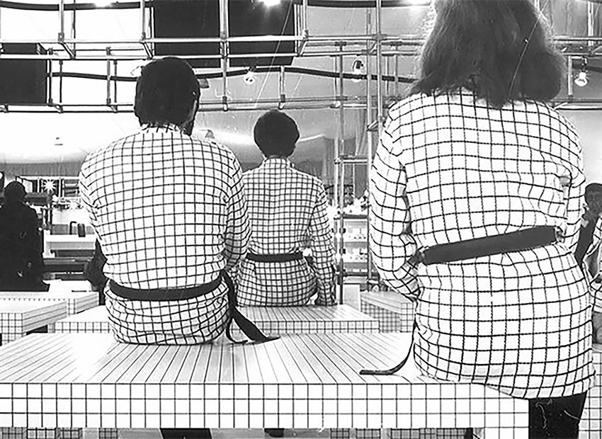 First Edition Quaderna Dining Table attributed to Superstudio, Italy, 1969 for sale at Pamono