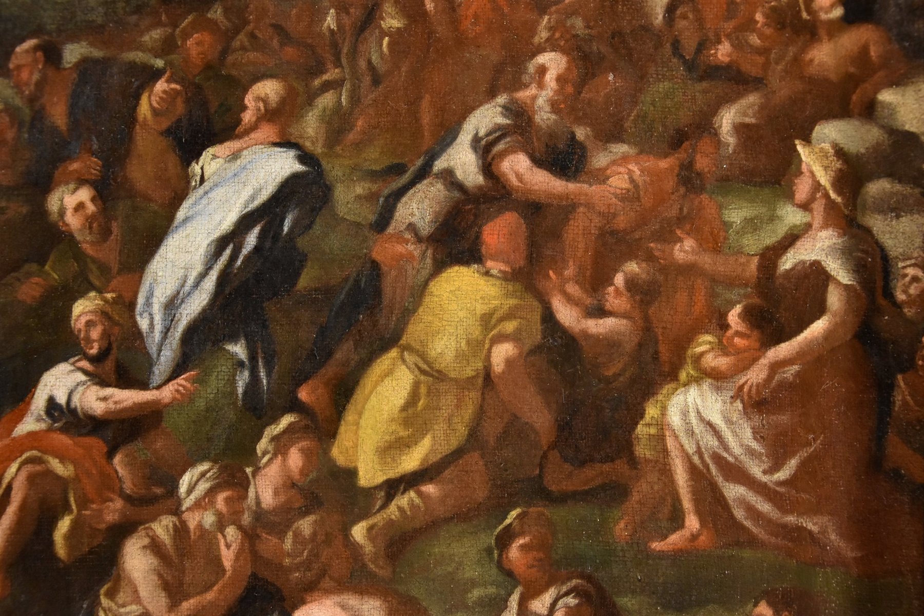 Angelo Solimena, Multiplication of the Loaves and Fishes, 1710, Oil on ...