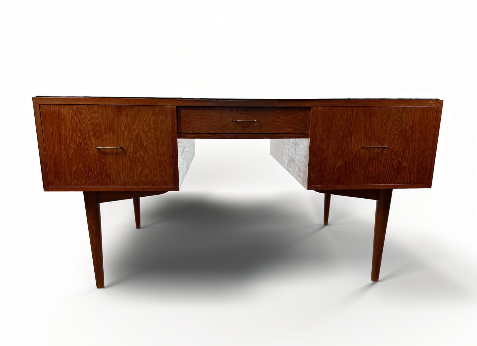 Large Vintage Mid-Century Modern Desk, 1960s for sale at Pamono