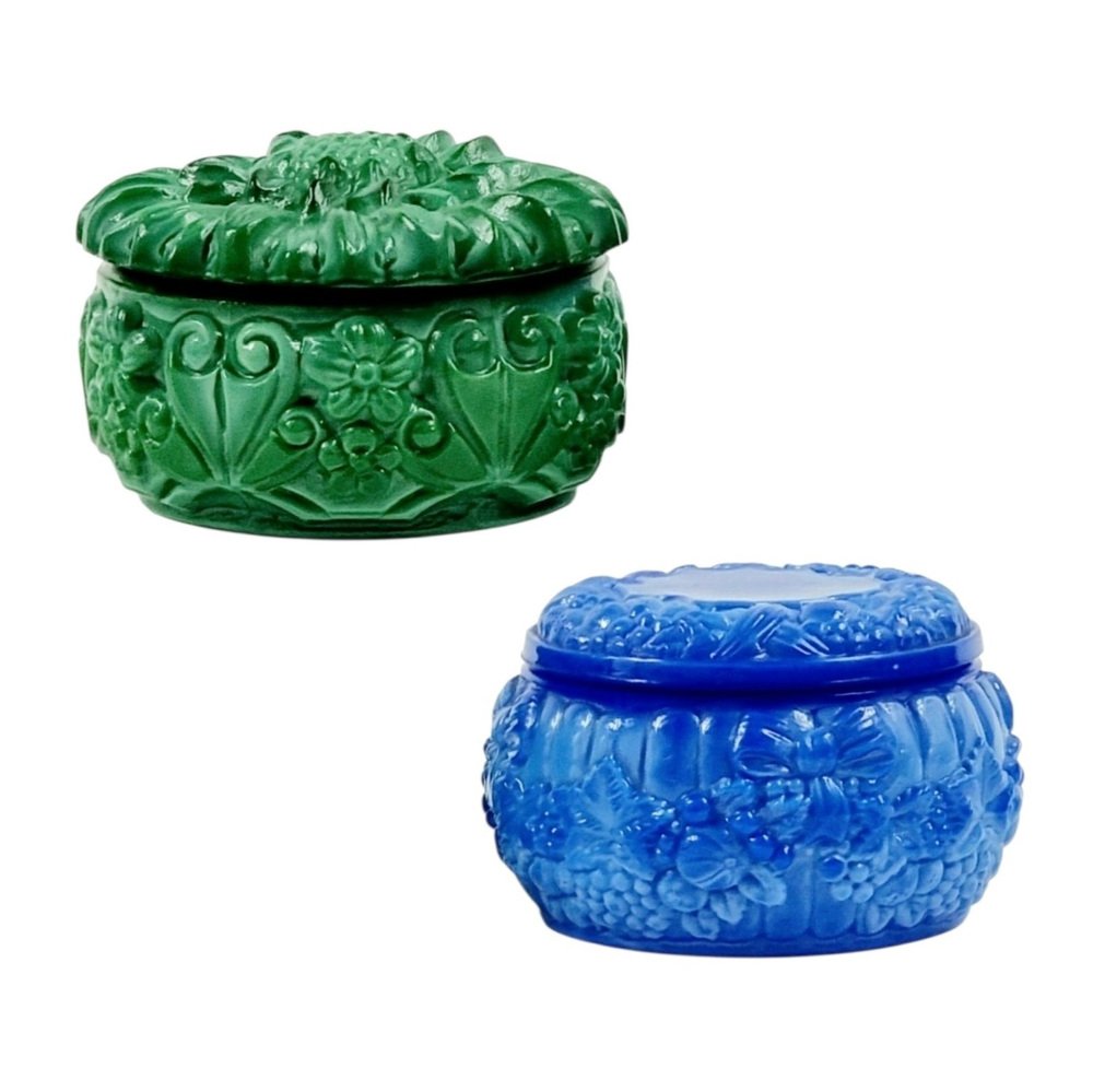 Mid-Century Modern Bohemian Art Deco Jewelry Boxes by Curt Schlevogt ...