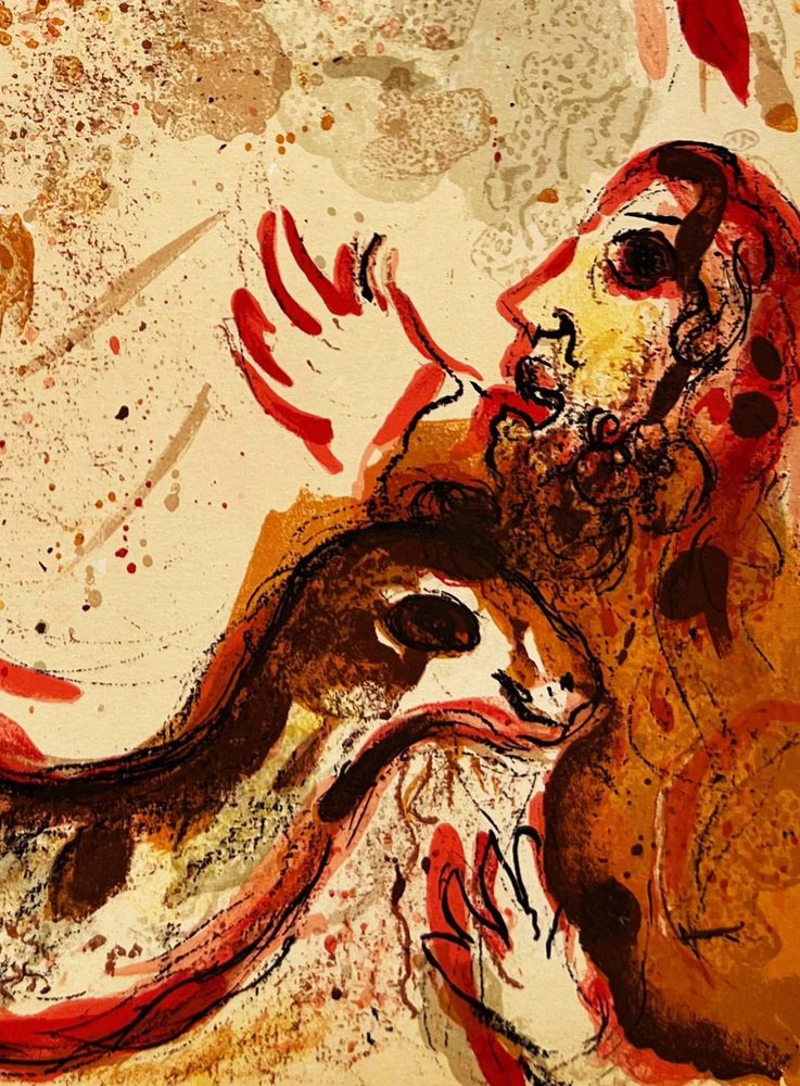 Marc Chagall, Rachel Steals Her Father’s Graven Images, 1960 ...