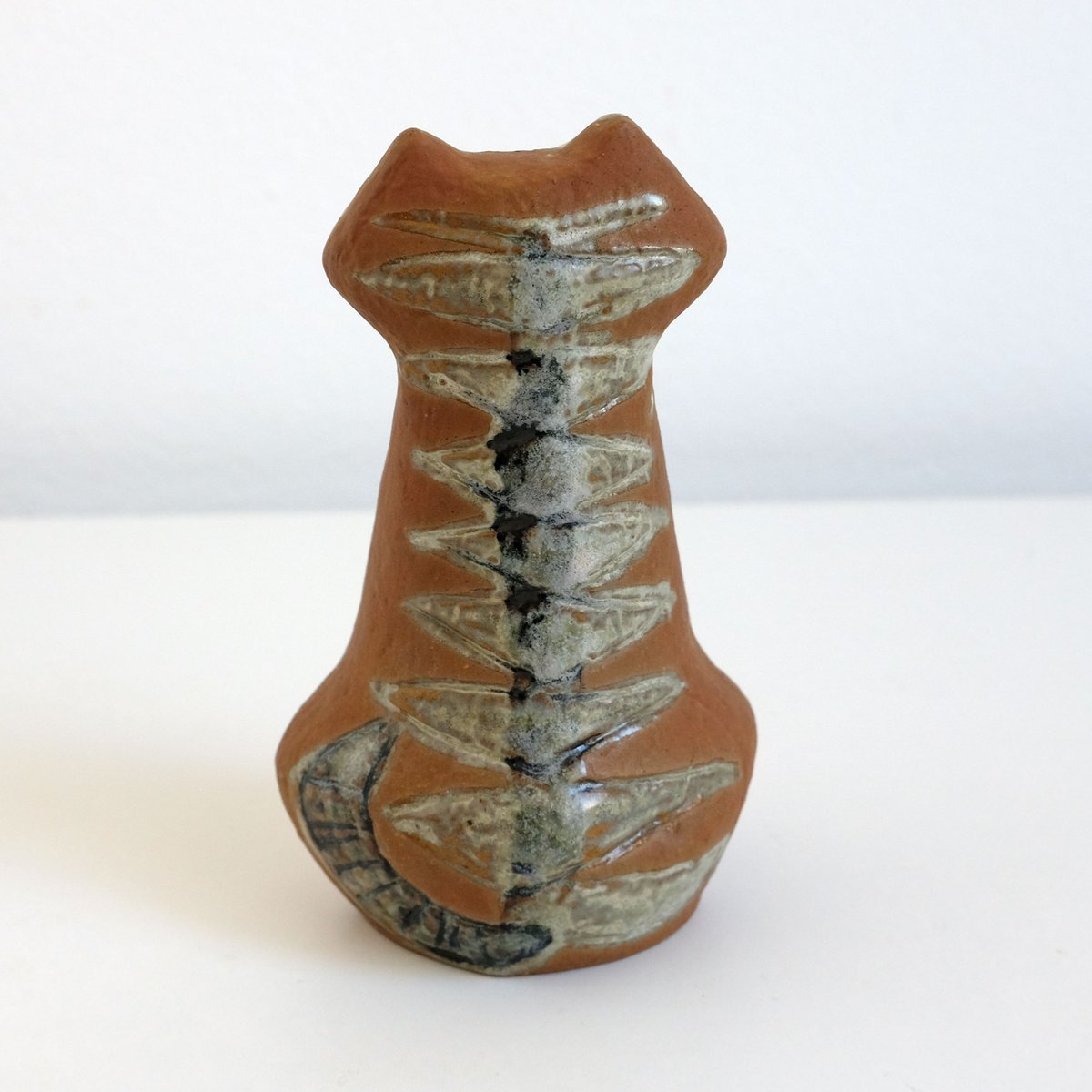 Lilla Zoo Series Cat Figurine by Lisa Larson, 1950s for sale at Pamono