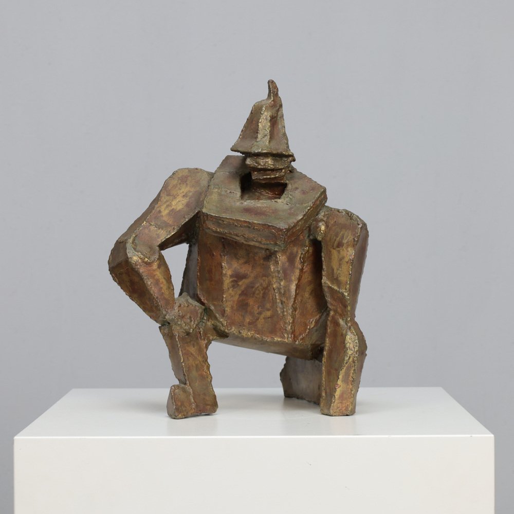Louk Van Meurs, Starke Jâan Sculpture, 1970s, Welded Steel for sale at ...