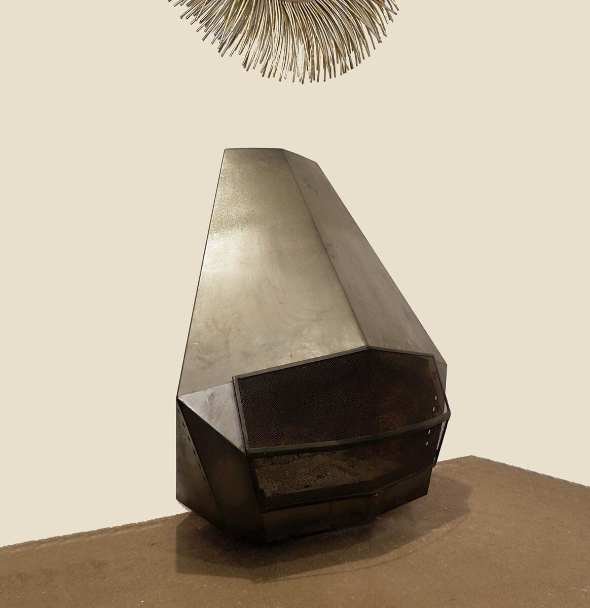 Wall-Mounted Fireplace from Don Bar, 1970s for sale at Pamono