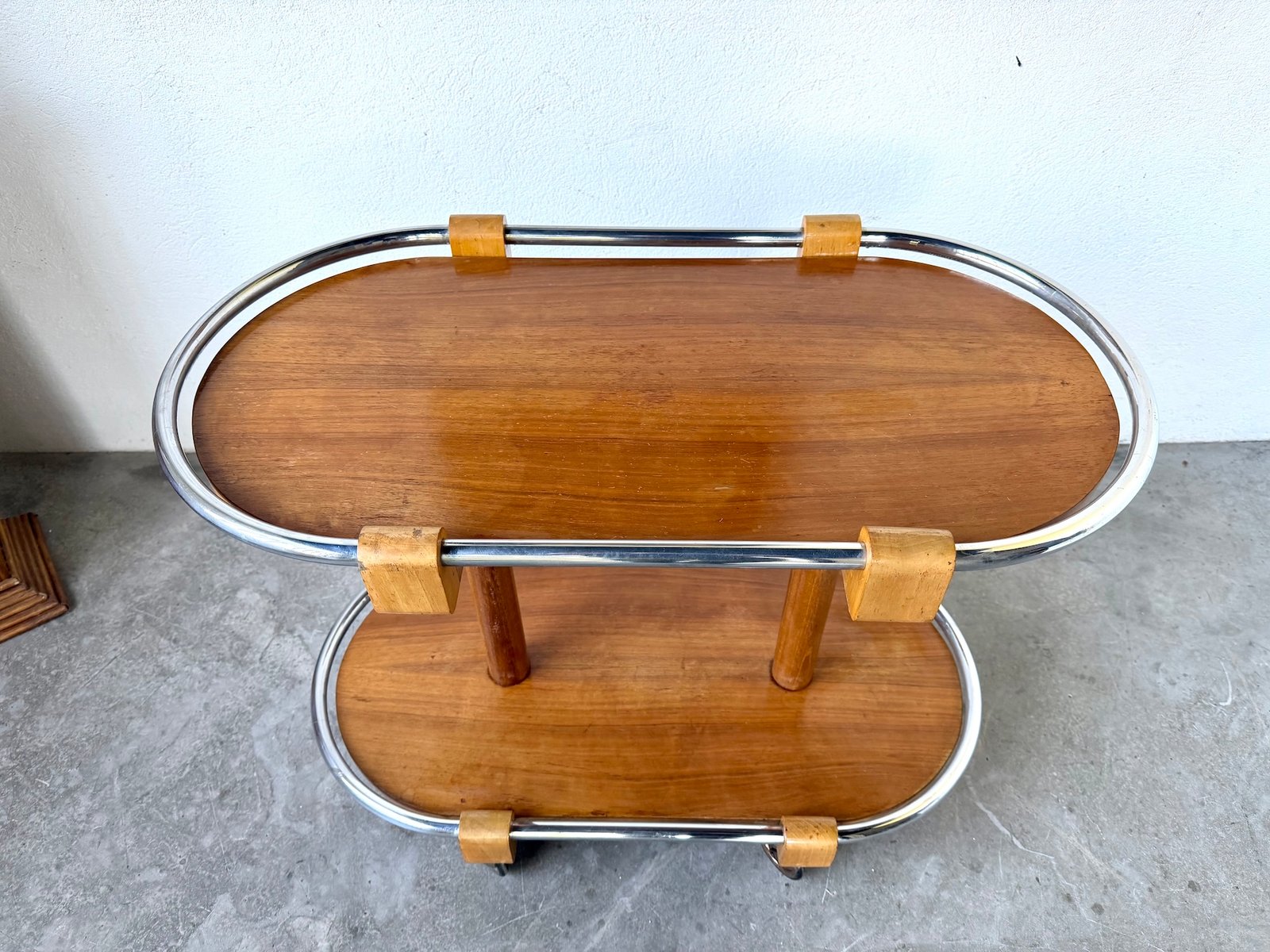Art Deco Serving Trolley, 1930s for sale at Pamono