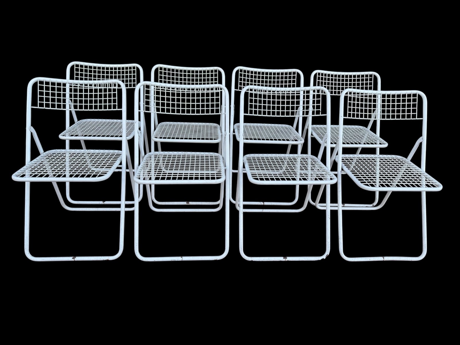 Chairs by Niels Gammelgaard for Ikea, 1970s, Set of 8 for sale at Pamono