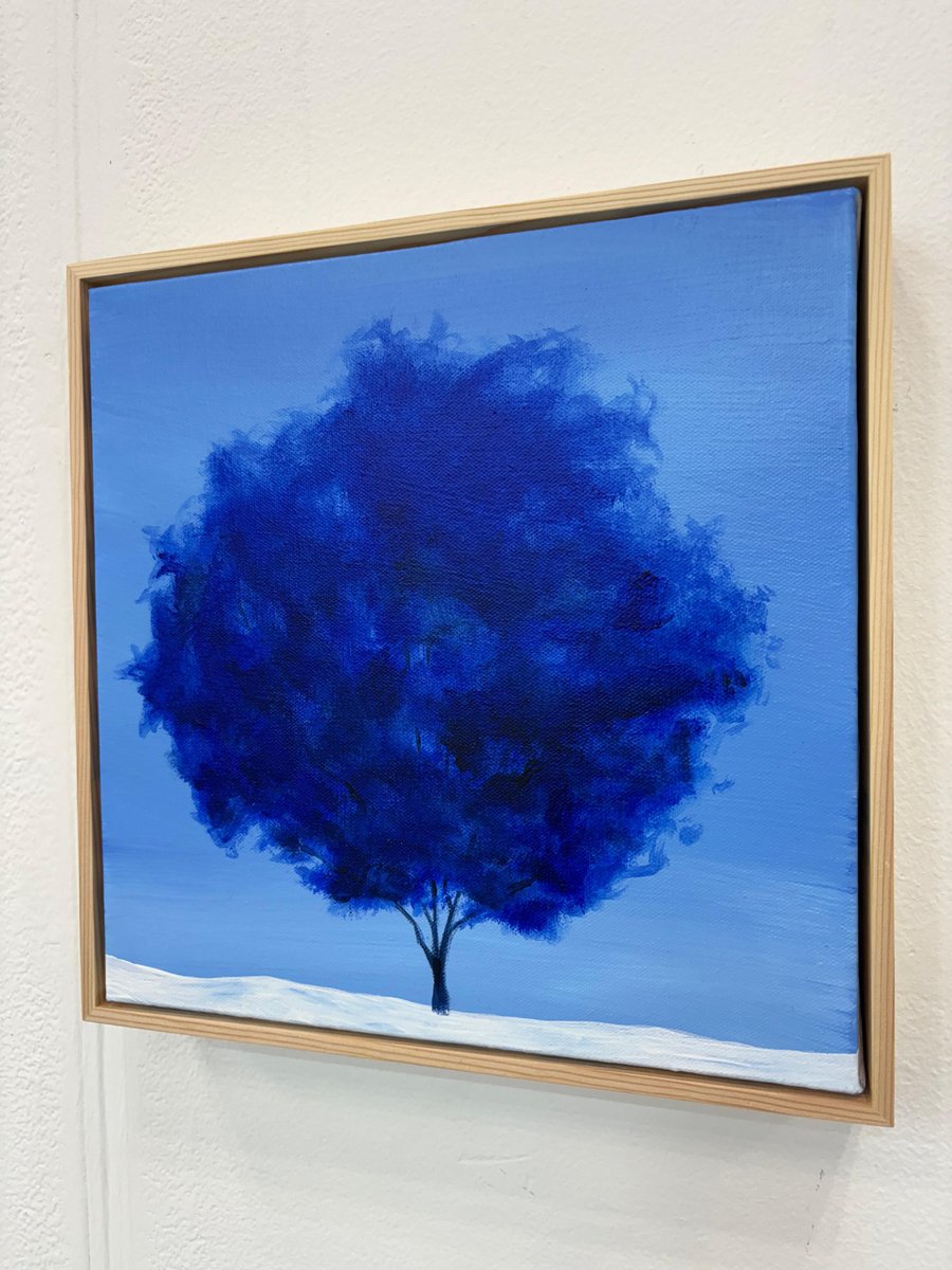 Yeju Kwon, Memory of the Tree, Blue Wind, 2025, Acrylique sur Toile en ...