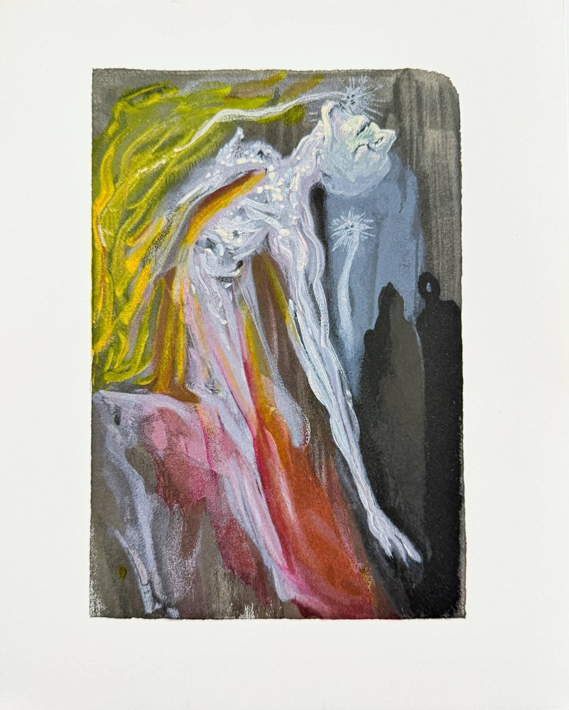 Salvador Dali, The Inferno, Canto 9 : The Furies, 1960, Woodcut Print ...