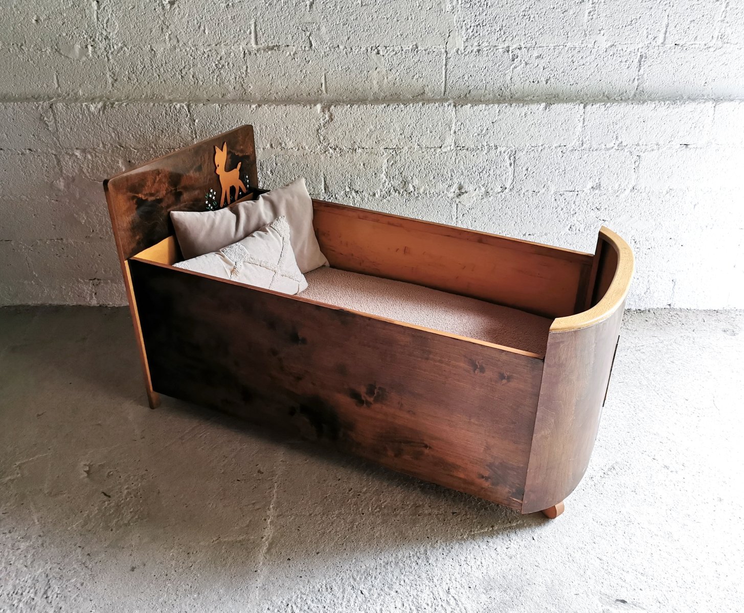 Mid-Century Modern Children's Bed by Bambily, Belgium, 1950s for sale ...