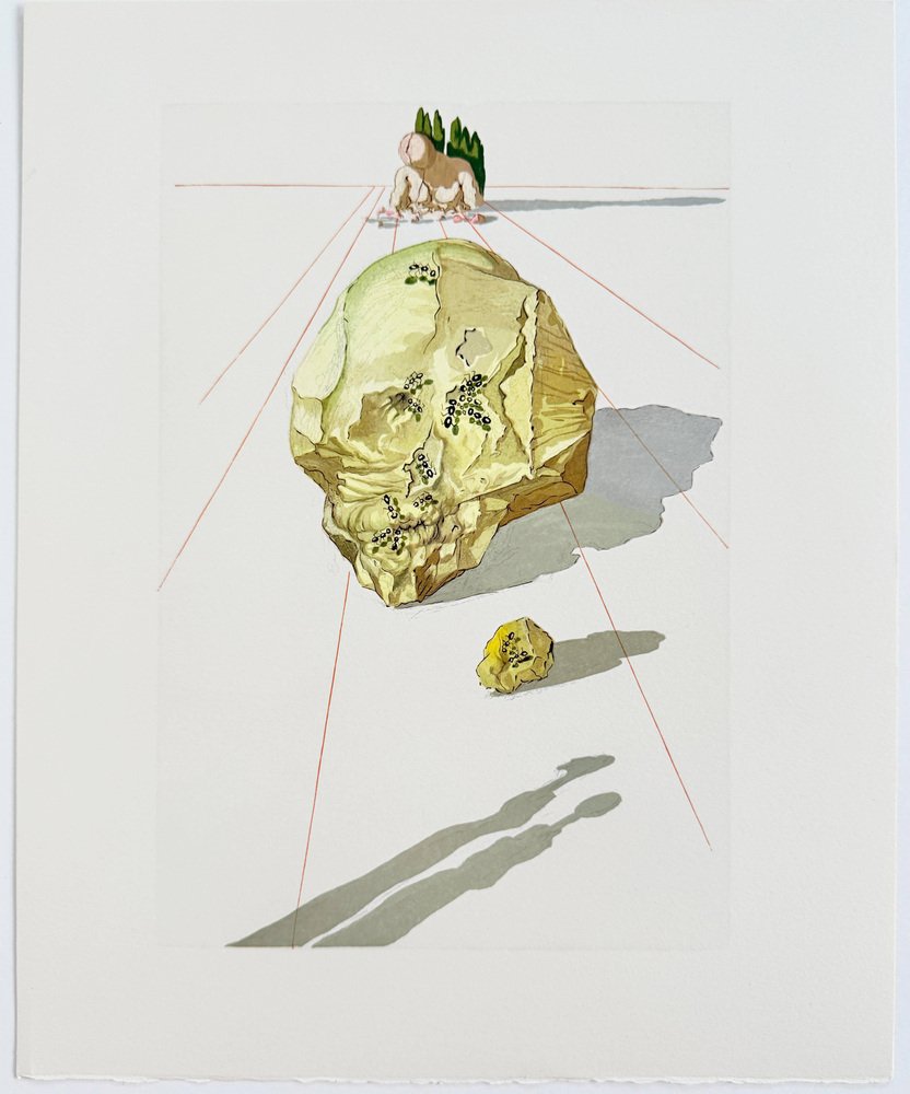 Salvador Dali, The Inferno, Canto 23: Le Supplice de hypocrites, 1960 ...