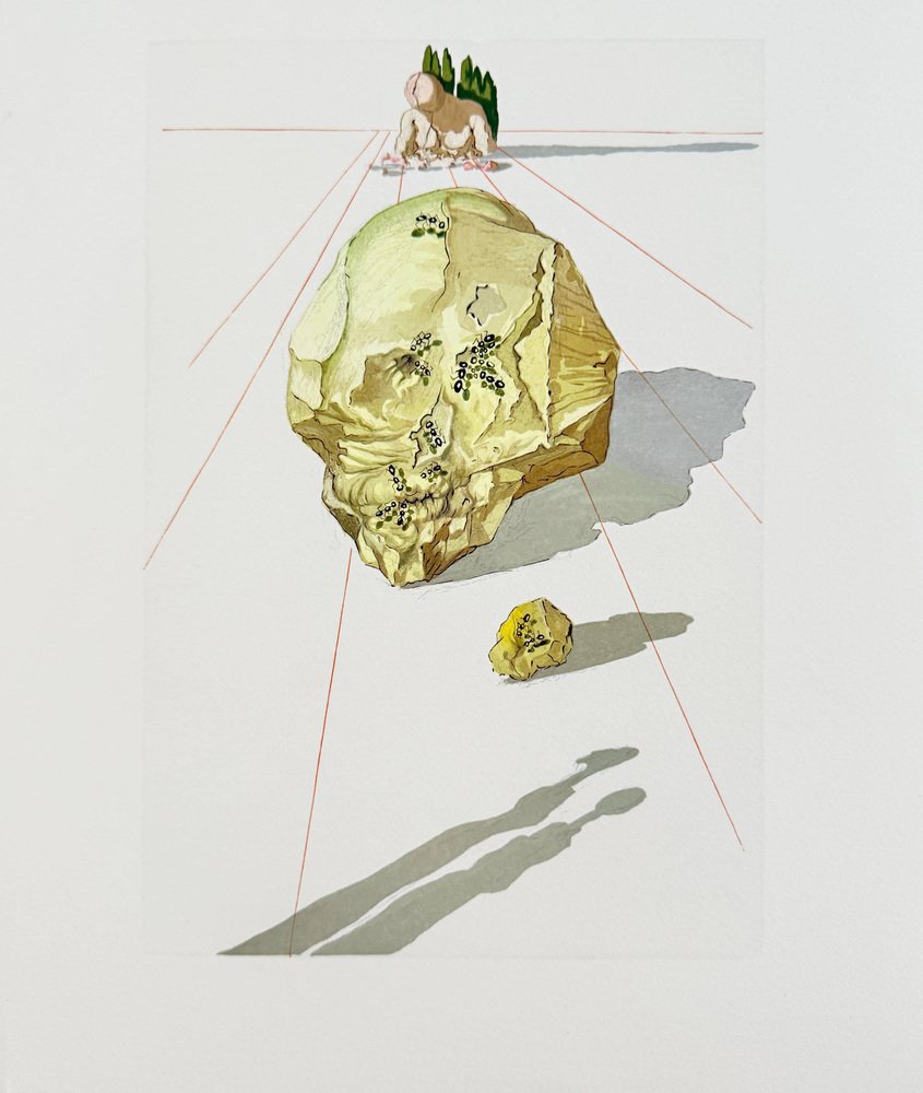 Salvador Dali, The Inferno, Canto 23: Le Supplice de hypocrites, 1960 ...