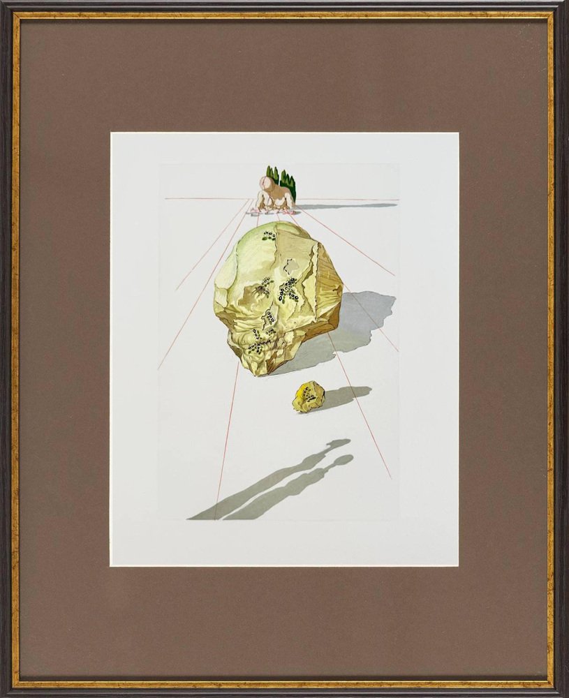 Salvador Dali, The Inferno, Canto 23: Le Supplice de hypocrites, 1960 ...