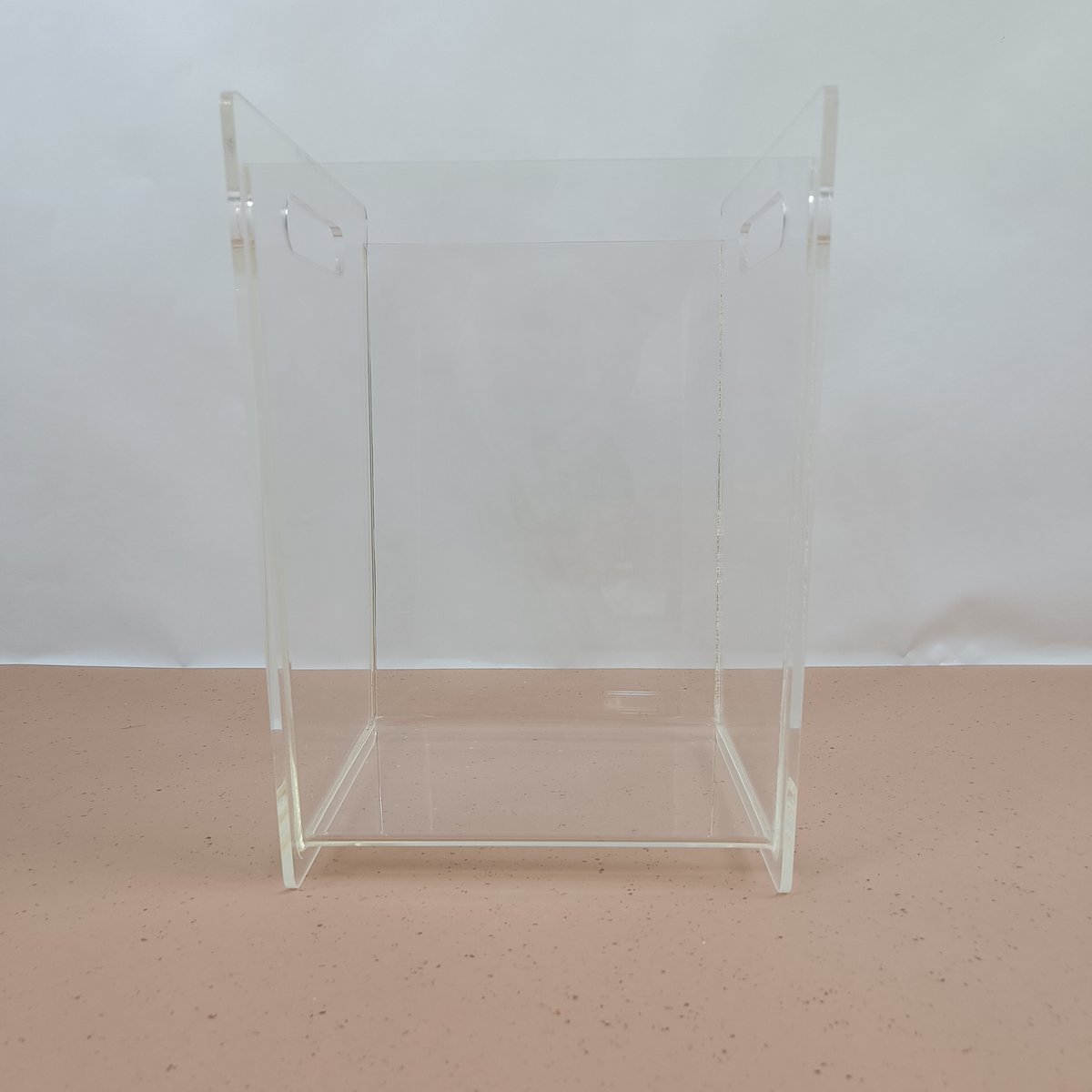 Waste Bin in Acrylic Glass, 1980s for sale at Pamono