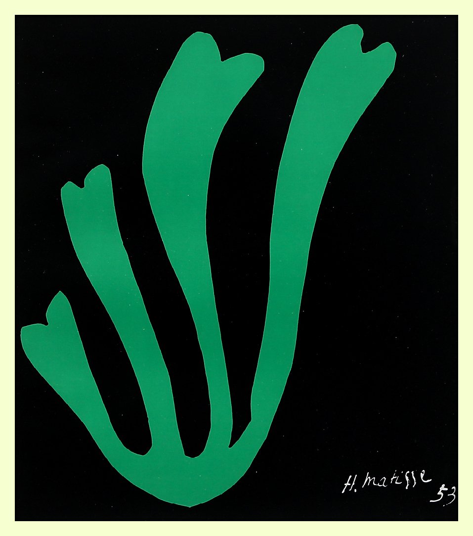 Henri Matisse, The Swan, 1953, Silkscreen for sale at Pamono
