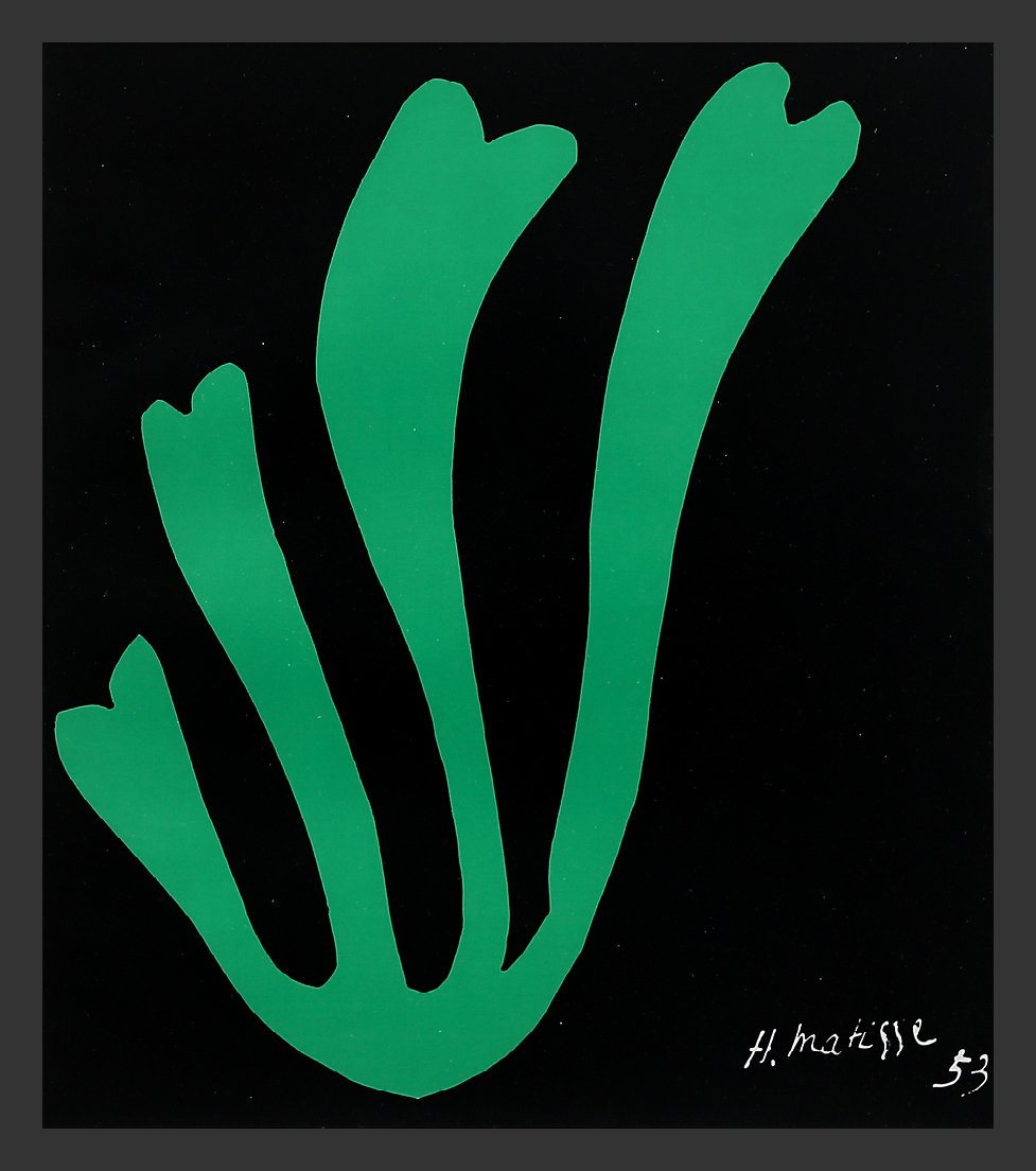 Henri Matisse, The Swan, 1953, Silkscreen for sale at Pamono