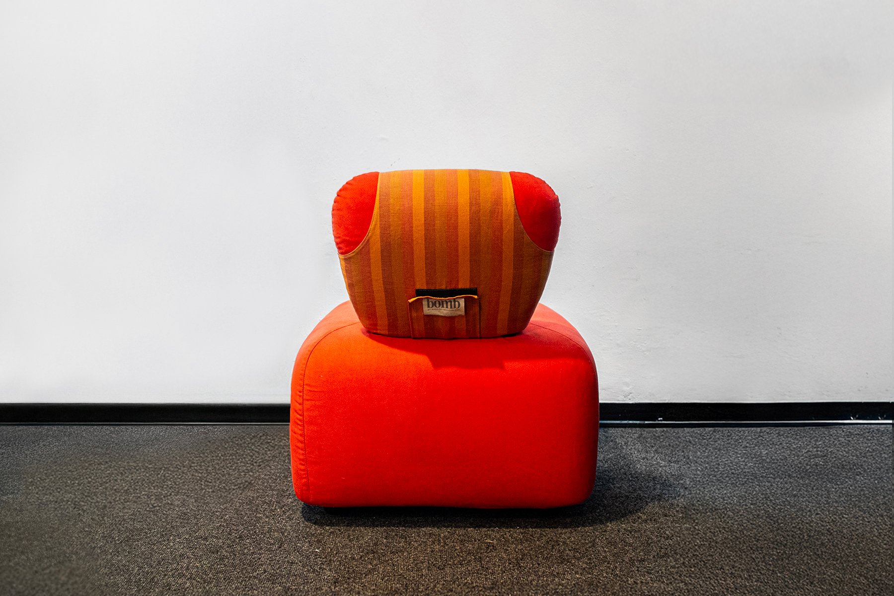 Bomb Lounge Chair by Massimo Morozzi for Tesi, 1990s for sale at Pamono