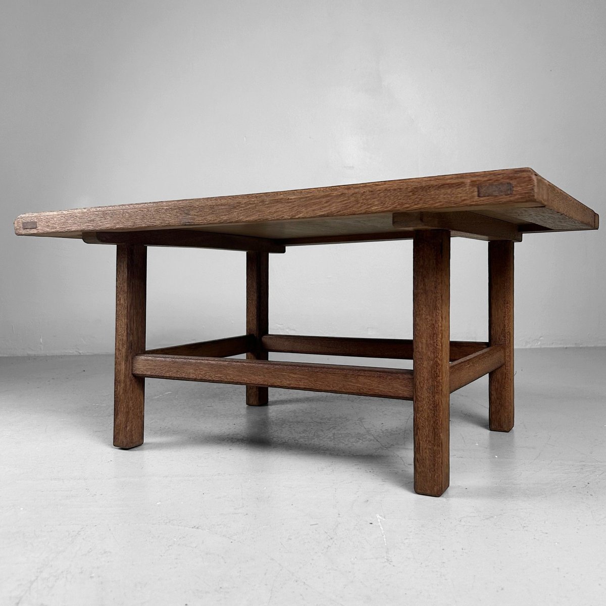 Mid-Century Modern Japanese Wooden Side Table, 1950s for sale at Pamono