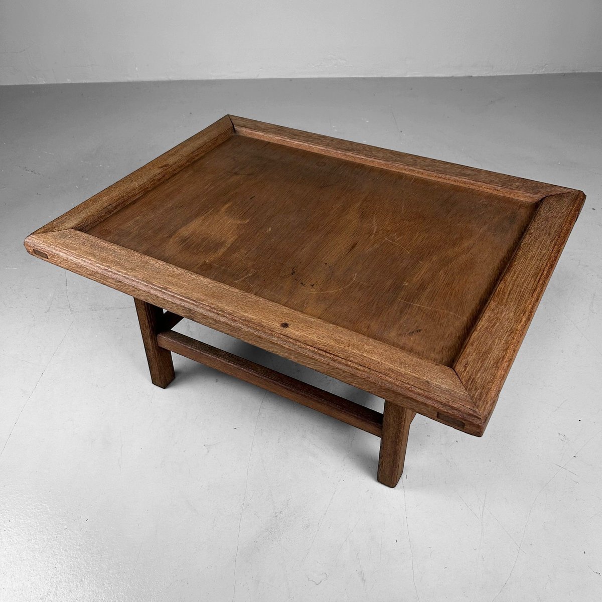 Mid-Century Modern Japanese Wooden Side Table, 1950s for sale at Pamono