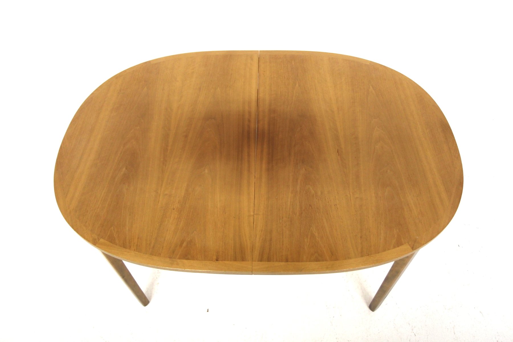 Scandinavian Walnut Dining Table, 1960s for sale at Pamono